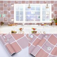 China Removable Wallpaper Kitchen Wall Art Stickers Backsplash Wallpaper Home Decor Wall Coating for sale