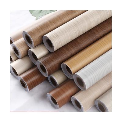 China Transform Your Home Decor with Waterproof Vinyl Wood Grain Wallpaper Sticker 60cm * 5m Roll Size for sale