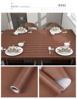 China Transform Your Home Decor with Waterproof Vinyl Wood Grain Wallpaper Sticker 60cm * 5m Roll Size for sale