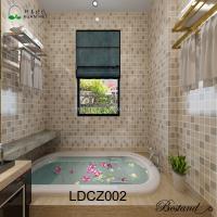 China Paper Back Vinyl Wallpapers Waterproof Self-adhesive Wallpaper Mosaic Tile/Ceramic Wallpaper for sale
