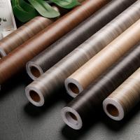 China 60cm * 5m Roll Size Self Adhesive Wood Grain Wallpaper Embossed Surface for Kitchen Cabinets for sale