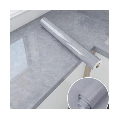 China Marble Wallpaper Wall Covering Heat Insulation Luxury Self-Adhesive 3D Stone Marble Vinyl Waterproof Paper for Bathrooms for sale