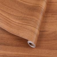 China Upgrade Your Interior Walls with Wood Grain Self-Adhesive Wallpaper Ideal for Apartments and Entertainment Spaces for sale