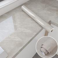 China Marble Wallpaper Wall Covering Heat Insulation Luxury Self-Adhesive 3D Stone Marble Vinyl Waterproof Paper for Bathrooms for sale