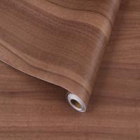 China Upgrade Your Interior Walls with Wood Grain Self-Adhesive Wallpaper Ideal for Apartments and Entertainment Spaces for sale