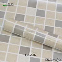 China Bathroom Vinyl Wallpaper Imitated Ceramic Tile Design for Wall Decoration 3d Wall Covering for sale