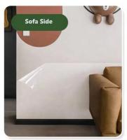 China Waterproof Moisture-Proof Anti-Scratch Transparent Static Wall Protective Film Glue-Free Adsorption Thickness 0.16mm-0.18mm for sale