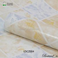 China Bathroom Vinyl Wallpaper Imitated Ceramic Tile Design for Wall Decoration 3d Wall Covering for sale
