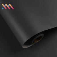 China Self-Adhesive Embossed Wall Film Waterproof Foil Back Wallpaper for Home Decor and Hotel Renovation 60cm or 1.2m Width for sale