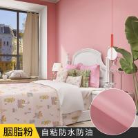 China Self-Adhesive Embossed Wall Film Waterproof Foil Back Wallpaper for Home Decor and Hotel Renovation 60cm or 1.2m Width for sale