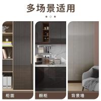 China Glossy Vinyl Self-adhesive Sticker for Kitchen Cabinet Door Decor Film for sale