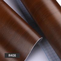 China Self Adhesive Wood Grain Wallpaper Roll Waterproof Contact Paper for Home Refurbishment for sale