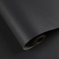 China 0.15mm Thickness Solid Color Self-Adhesive Embossed Wall Film Paper Foil Back Wallpaper Waterproof for Home Decor Hotel Renovation for sale