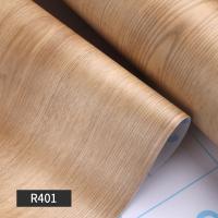 China Mildewproof Gray Wood Grain Wallpaper 61cm*10m Wood Effect Self Adhesive Wallpaper for sale