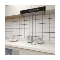 China Static Kitchen Sticker No Glue Removable Geometric Backsplash Wallpaper for Household for sale