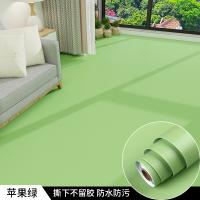 China Anti Slip TPH Vinyl Flooring Self Adhesive Black Bathroom Floor Tile Stickers for sale