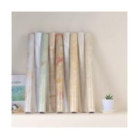 China Waterproof Marble Design Self adhesive Wall paper for Kitchen Cupboard Transformation for sale