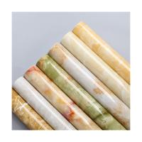 China Waterproof Marble Design Self adhesive Wall paper for Kitchen Cupboard Transformation for sale