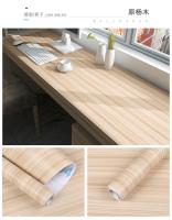 China Door Decorative Wood Pattern Contact Paper Waterproof Wallpaper Roll for Furniture Table Wardrobe Decoration for sale