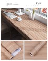 China Door Decorative Wood Pattern Contact Paper Waterproof Wallpaper Roll for Furniture Table Wardrobe Decoration for sale