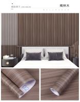 China Door Decorative Wood Pattern Contact Paper Waterproof Wallpaper Roll for Furniture Table Wardrobe Decoration for sale