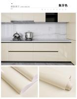 China Glossy Self-Adhesive Peel and Stick Wallpaper in Plain Color for Kitchen Cabinet Decor for sale