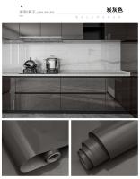 China Glossy Self-Adhesive Peel and Stick Wallpaper in Plain Color for Kitchen Cabinet Decor for sale