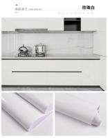 China Glossy Self-Adhesive Peel and Stick Wallpaper in Plain Color for Kitchen Cabinet Decor for sale