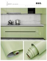 China Glossy Self-Adhesive Peel and Stick Wallpaper in Plain Color for Kitchen Cabinet Decor for sale