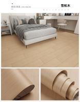 China OEM Waterproof Floor Stickers Vinyl TPH Flooring Sticker 0.46mm Thickness for sale