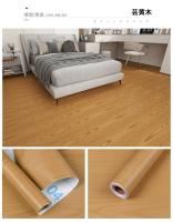 China OEM Waterproof Floor Stickers Vinyl TPH Flooring Sticker 0.46mm Thickness for sale
