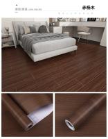 China OEM Waterproof Floor Stickers Vinyl TPH Flooring Sticker 0.46mm Thickness for sale