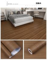 China OEM Waterproof Floor Stickers Vinyl TPH Flooring Sticker 0.46mm Thickness for sale