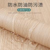 China Smoke Proof Wood Grain Wallpaper 0.28mm-0.3mm Wood Effect Kitchen Wallpaper for sale