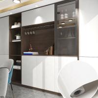 China Household PVC Wood Grain 3D Wallpapers for Water Proof Interior Wall Panel in Modern Home Decoration for sale