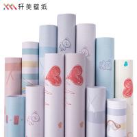 China Wallpapers Size 60cm*10m per roll Modern Floral Design Self-Adhesive PVC Vinyl Wallpaper Waterproof for Bedroom and Hotel for sale