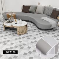 China Water Proof Floor Tile Stickers OEM Vinyl Floor Sticker Tiles Thicken Flooring stickers for sale