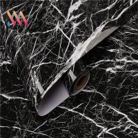 China Hotel Marble PVC Film Kitchen Wallpaper Waterproof Self Adhesive Wall Coating for Counter Top Desk Top for sale