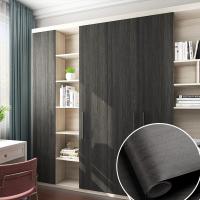 China Modern Embossed Design Decorative pvc 3d Wall sticker for Kitchen featuring Wood Grain Pattern and Roll Size 0.61M*100M for sale