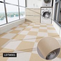 China Waterproof Adhesive Floor PVC Sticker Modern Vinyl Sticker Flooring for sale