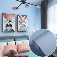 China Removable Peel and Stick Plain Wallpaper Self-Adhesive 3D Decorative Wallpaper for Entertainment in Apartments for sale