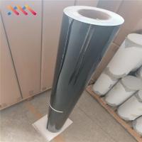 China Furniture Films Modern Black High Glossy Peel Stick Wallpapers Self-Adhesive Heat Resistant Oil Water Proof Plain Color Kitchen Decoration Film for sale