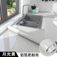 China Furniture Films Modern Black High Glossy Peel Stick Wallpapers Self-Adhesive Heat Resistant Oil Water Proof Plain Color Kitchen Decoration Film for sale
