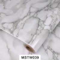 China Customizable Self-Adhesive Marble Wallpaper in Modern Design for Home Decoratio for sale