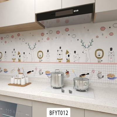 China Peel and Stick Self Adhesive Removable Stick On Kitchen Backsplash Bathroom 3D Wall Sticker Wallpaper Tiles 0.60m width for sale