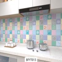 China Peel and Stick Self Adhesive Removable Stick On Kitchen Backsplash Bathroom 3D Wall Sticker Wallpaper Tiles 0.60m width for sale