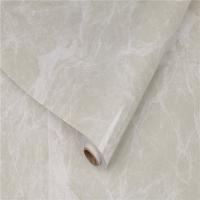 China Modern Style Self Adhesive Wallpaper for Kitchen High Glossy Marble Contact Waterproof Sticker Roll Size for sale