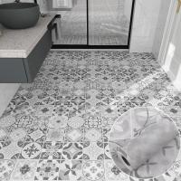 China Fireproof PVC Floor Tile Stickers Anti Static Floor Tile Stickers Waterproof for sale
