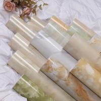 China Hotel Self Adhesive 3D Stone Marble Contact Paper Vinyl Waterproof Wallpaper Kitchen Sticker for sale