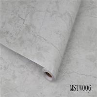 China Hotel Self Adhesive 3D Stone Marble Contact Paper Vinyl Waterproof Wallpaper Kitchen Sticker for sale